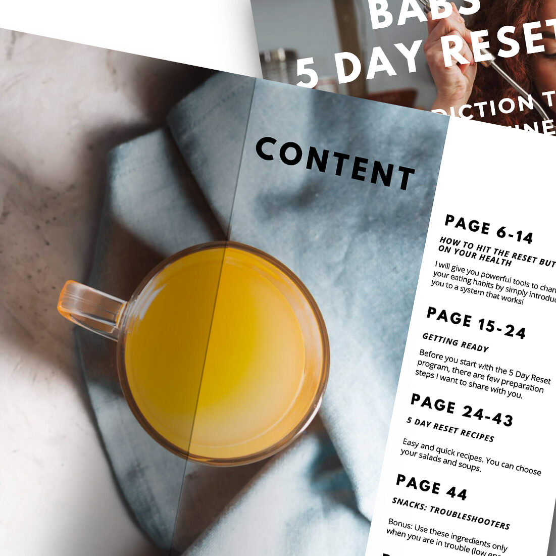 5 Day Reset E-Book – Babs Bone Broth